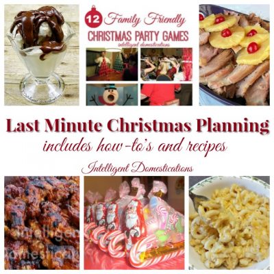 25+ Christmas Party Food & Game Ideas - Intelligent Domestications
