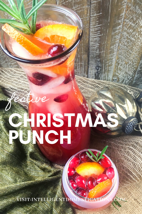 Cranberry Orange Christmas Punch Non Alcoholic Easy Recipe ...