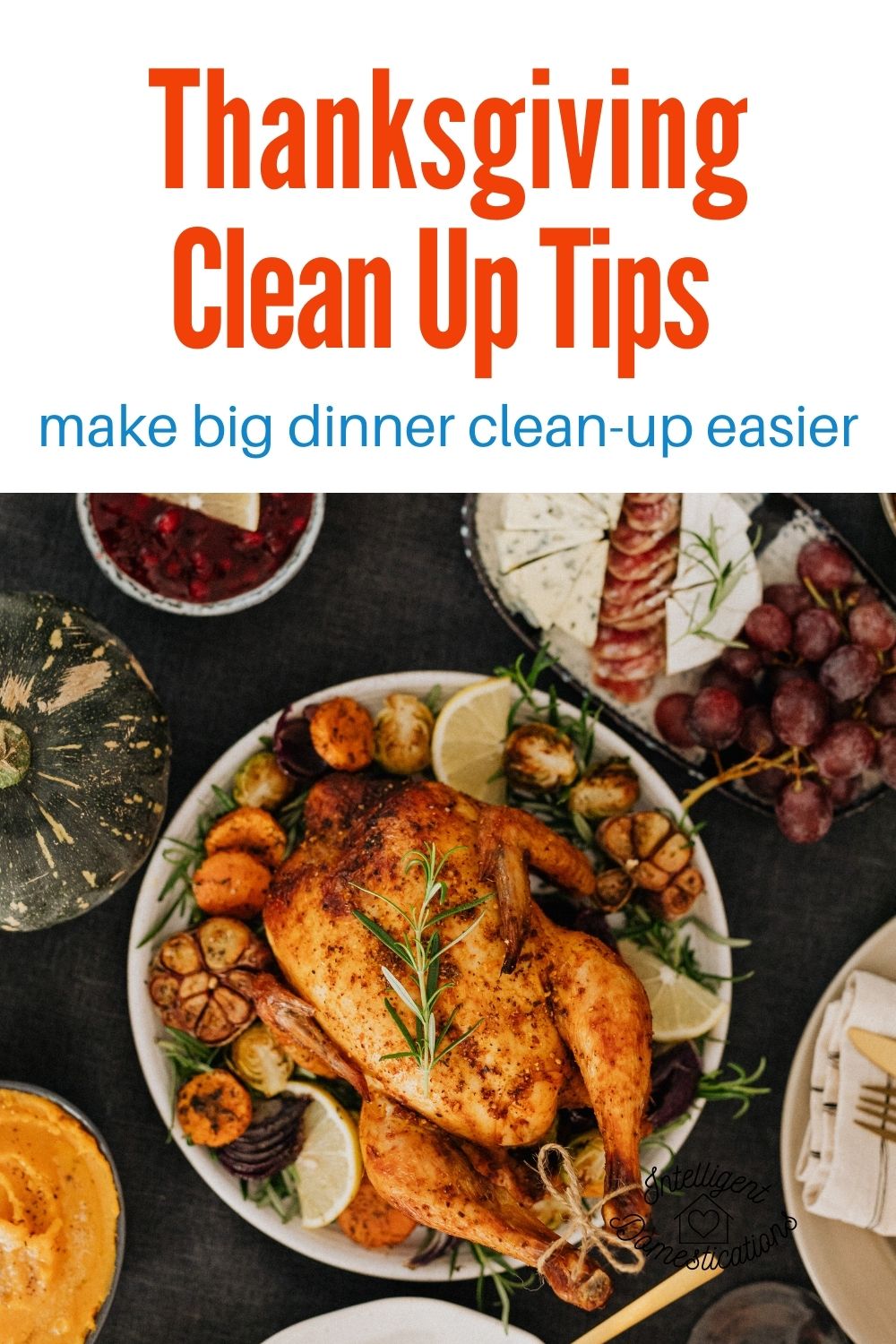 How To Make Thanksgiving Clean up Easier - Intelligent Domestications