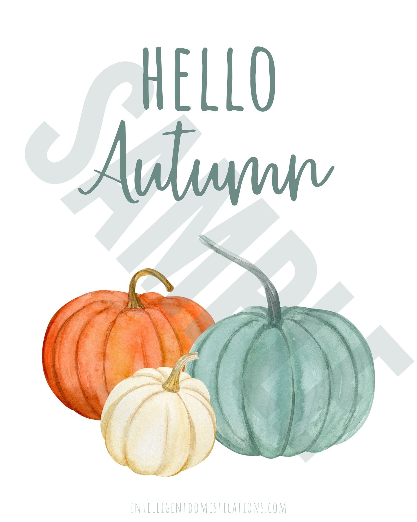 Free Fall Printables Wall Art - Intelligent Domestications