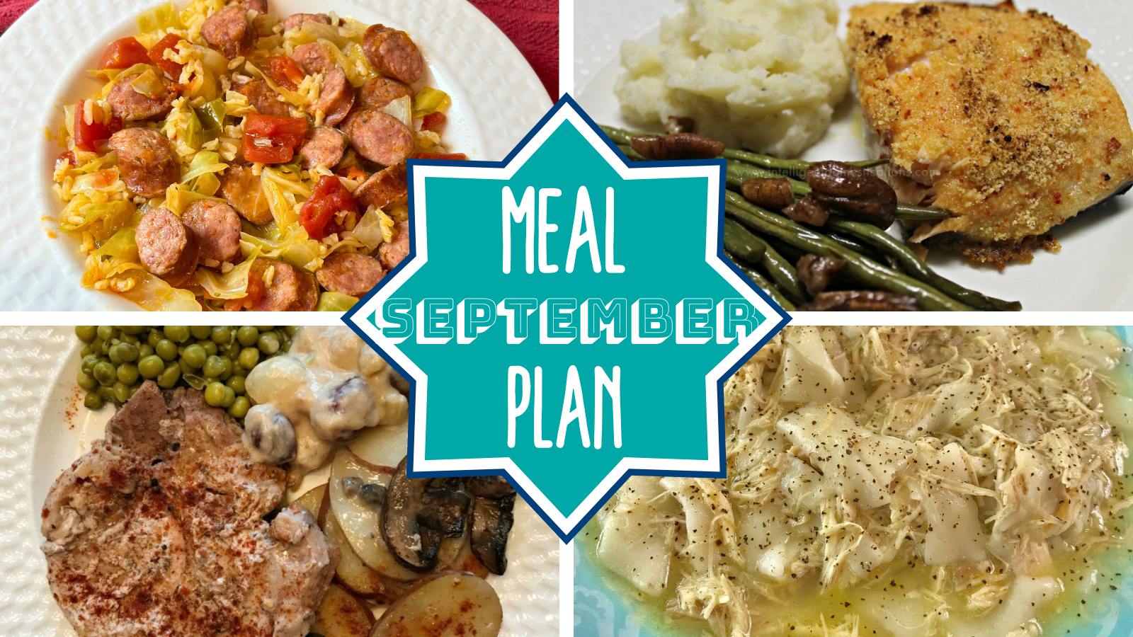 The September Meal Plan - Intelligent Domestications